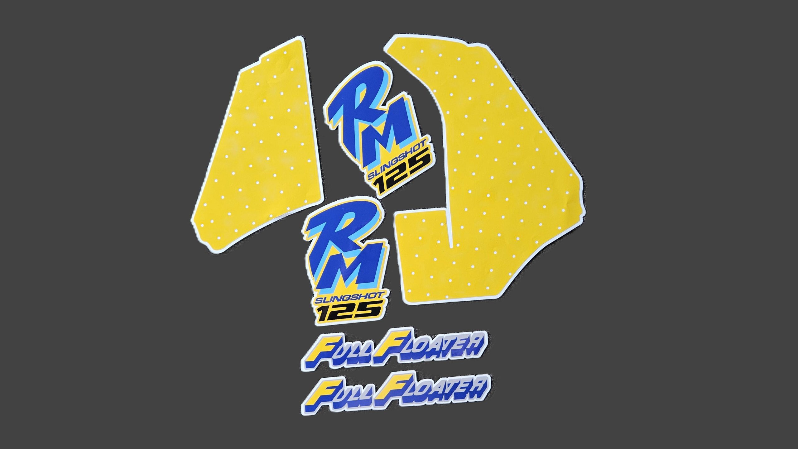 1990 Suzuki RM125 Graphics Kit | Slingshot Full Floater Decals